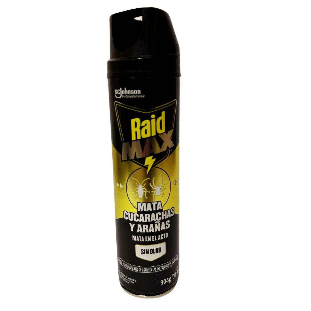 Insecticida Raid Max Sin Olor - Distribuidora Faysan