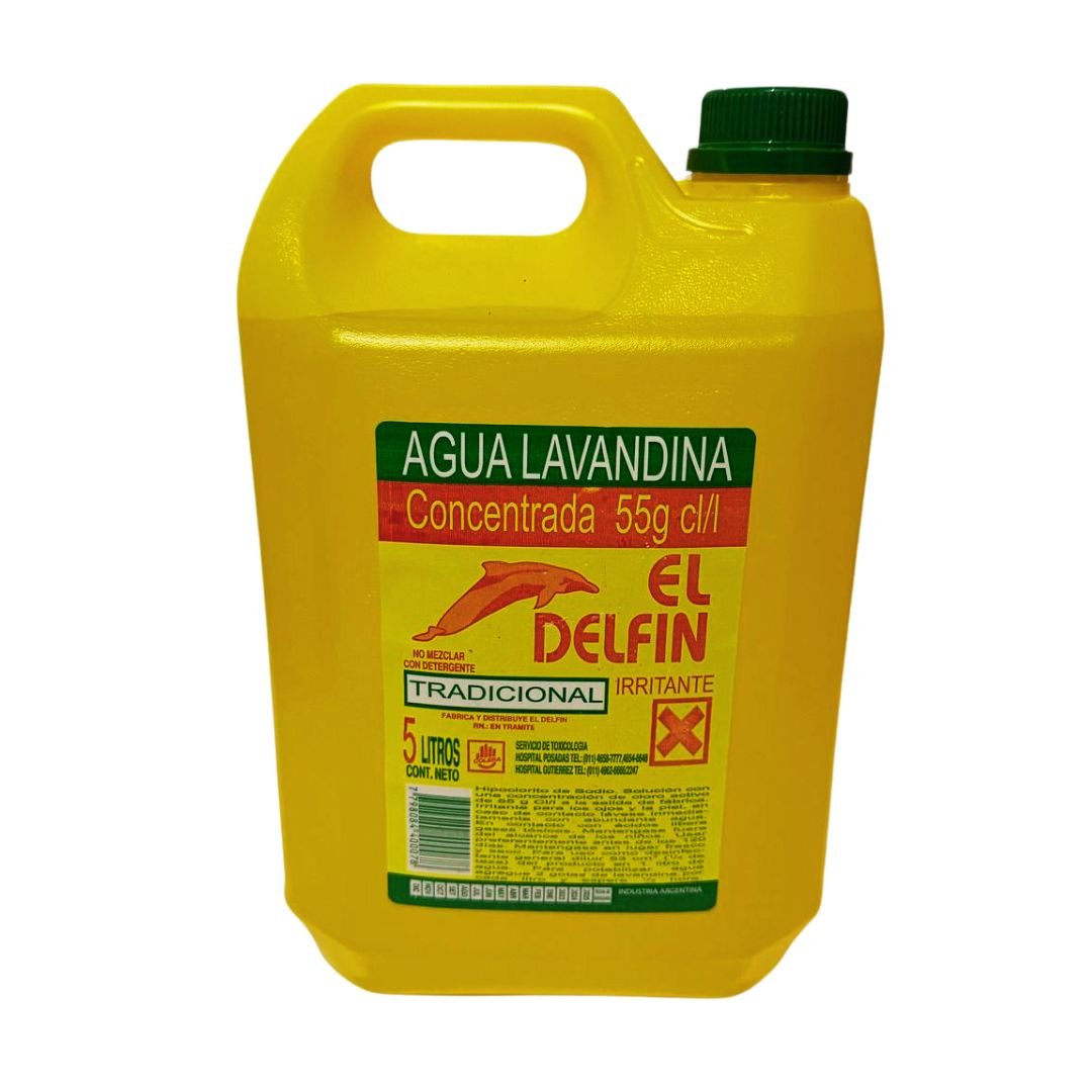 Lavandina Concentrada x 5 Litros - Distribuidora Faysan